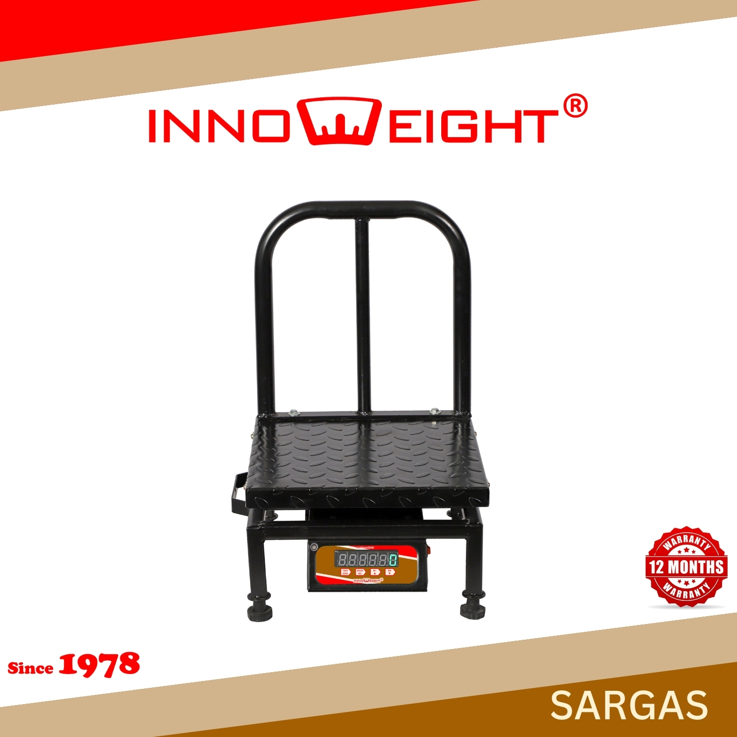 Innoweight® Sargas 400mmX400mm Portable Weight Machine.
